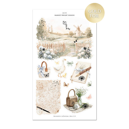March 2026 | Decorative Collection – Harriet Wright Designs