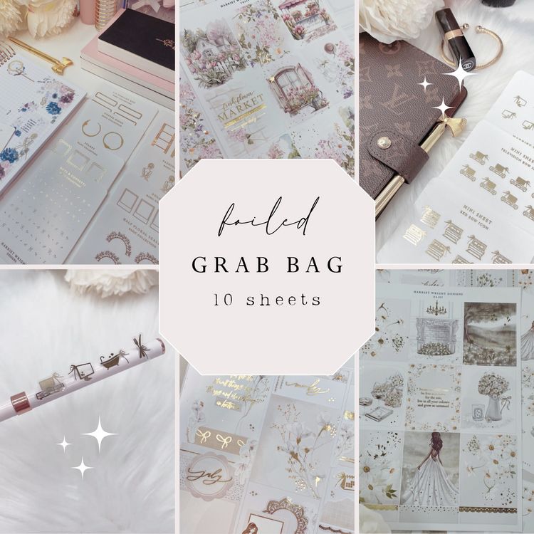 Foil Grab Bag || GLITCH – Harriet Wright Designs