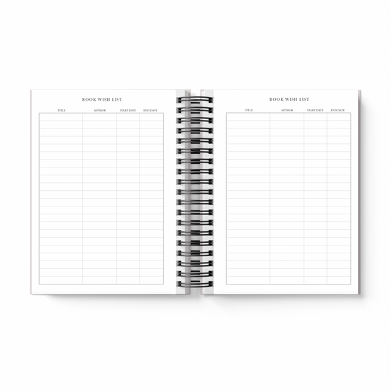 Reading Journal – Harriet Wright Designs