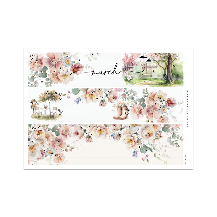 March | Monthly Kit – Harriet Wright Designs
