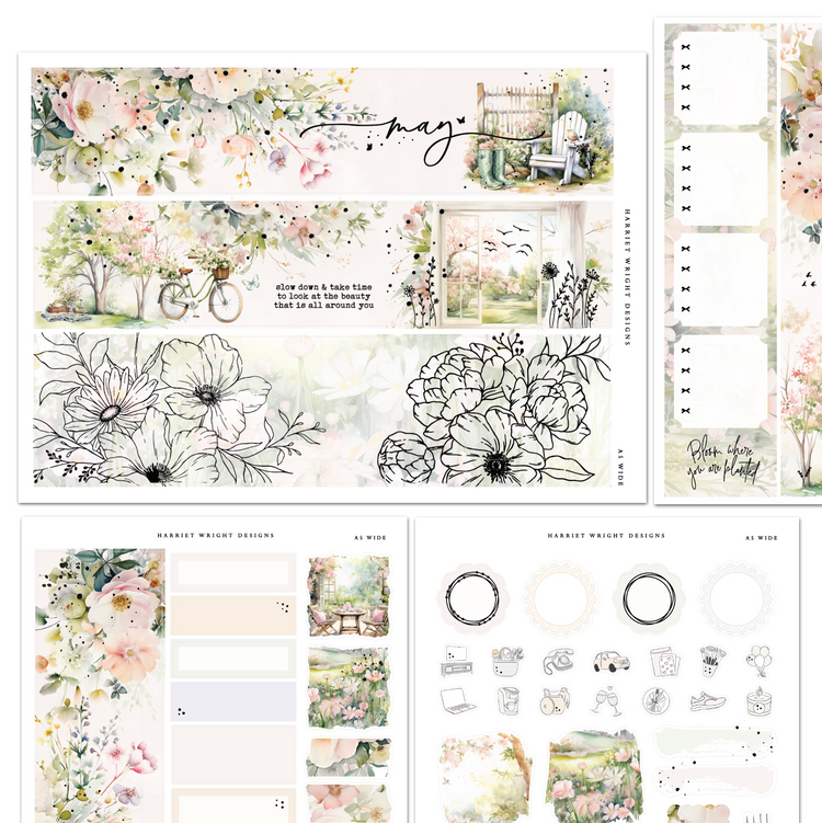 May | Monthly Kit – Harriet Wright Designs